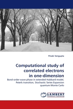Computational study of correlated electrons in one-dimension. Bond ...